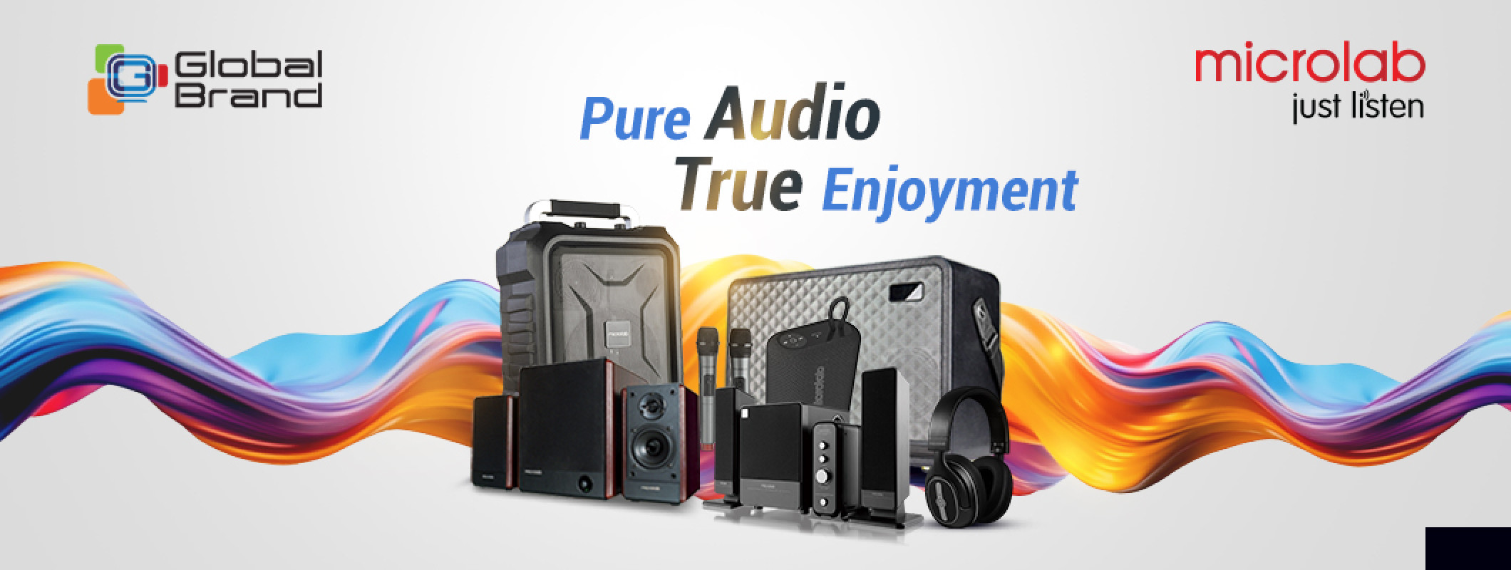 Microlab Now Officially Distributed by Global Brand PLC in Bangladesh | Buy Original with Warranty